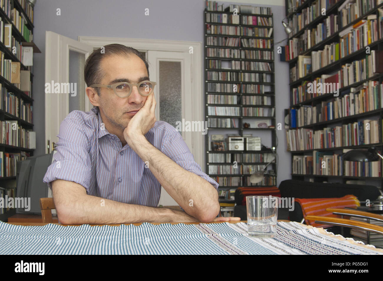 Berlin, DEU, 10.06.2013: Aris Fioretos, swedish writer and author ...