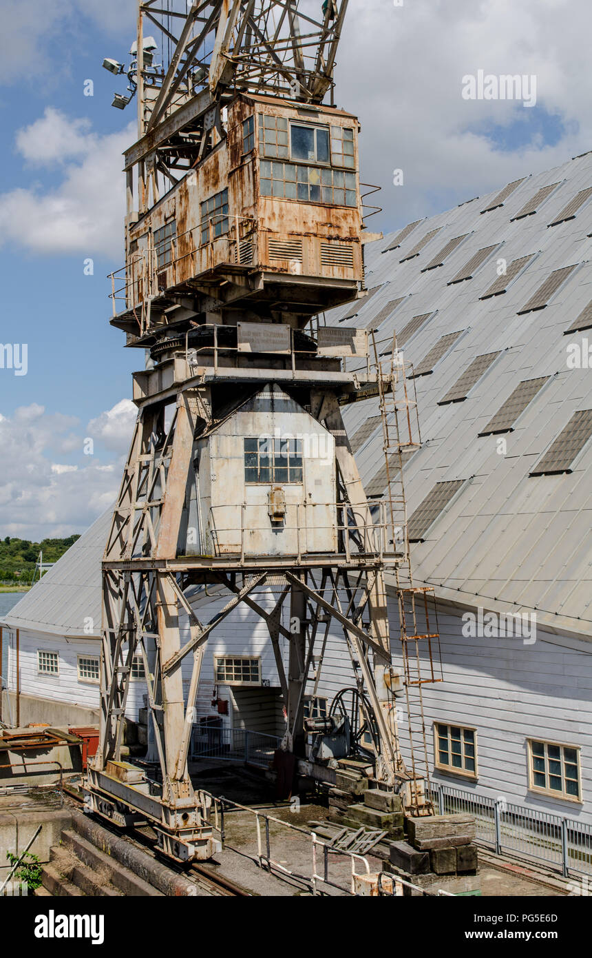 Chatham Naval Dockyard Stock Photo - Alamy