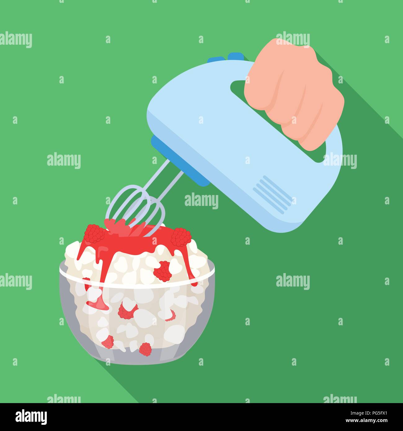 Mixer, single icon in flat style.Mixer vector symbol stock illustration ...