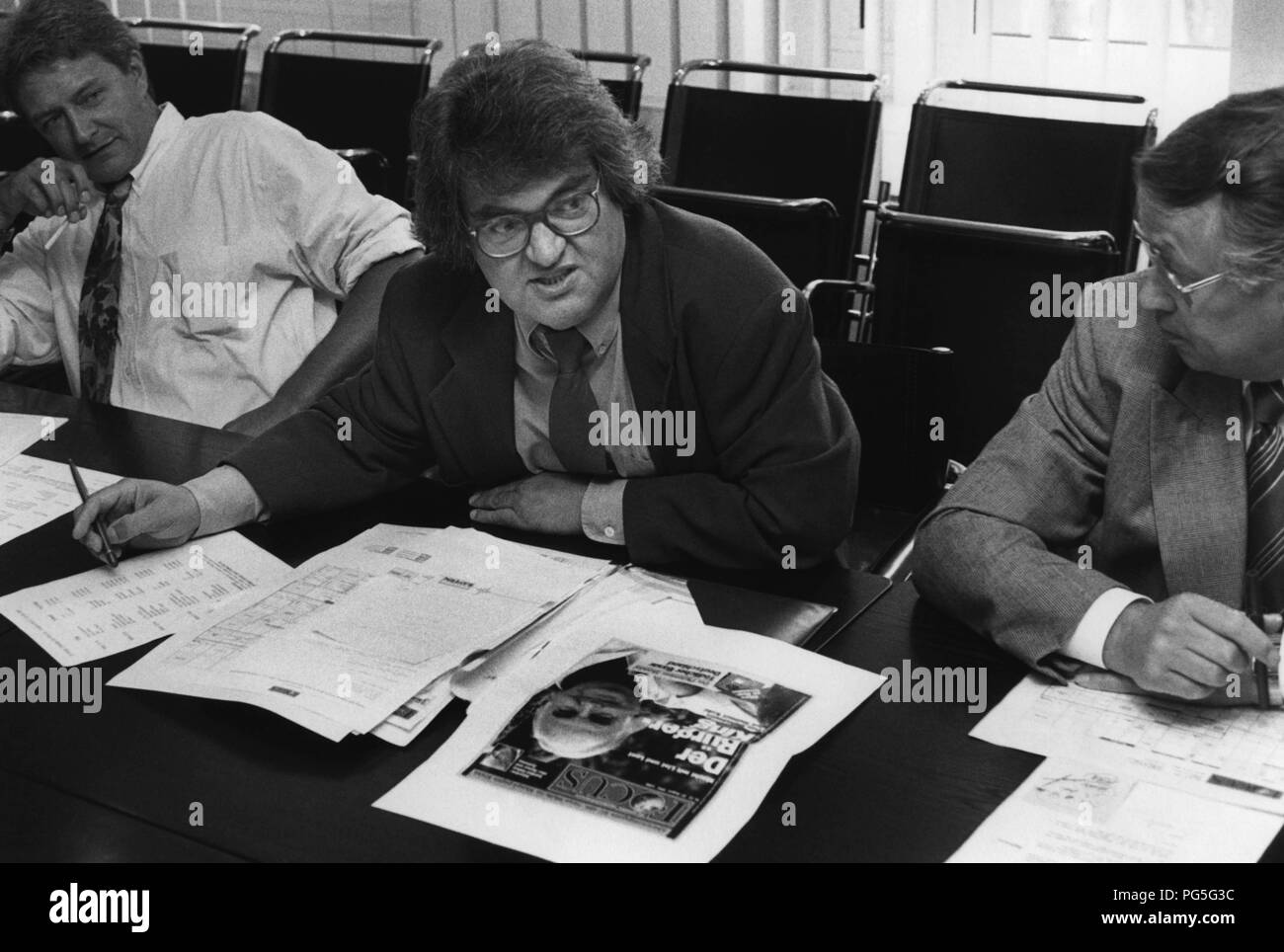 "The journalist Helmut Markwort, chief editor of the german magazine ...
