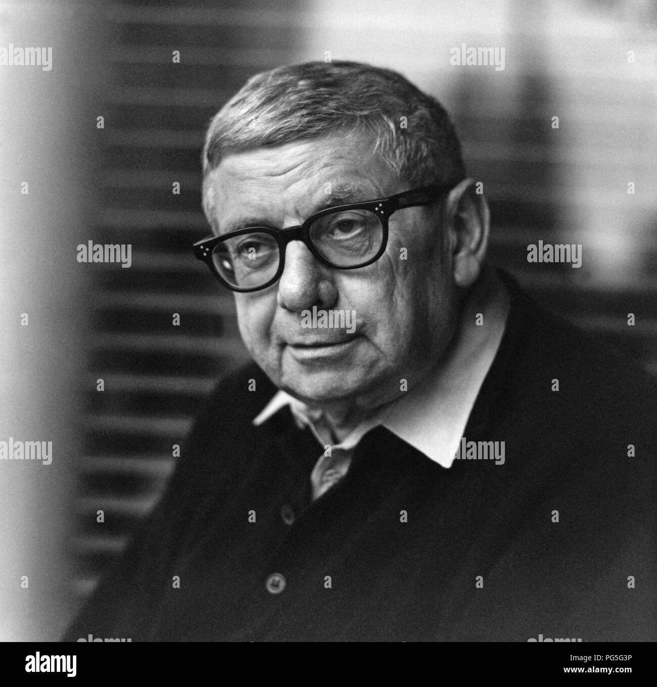 Swiss writer Hugo Loetscher Stock Photo - Alamy