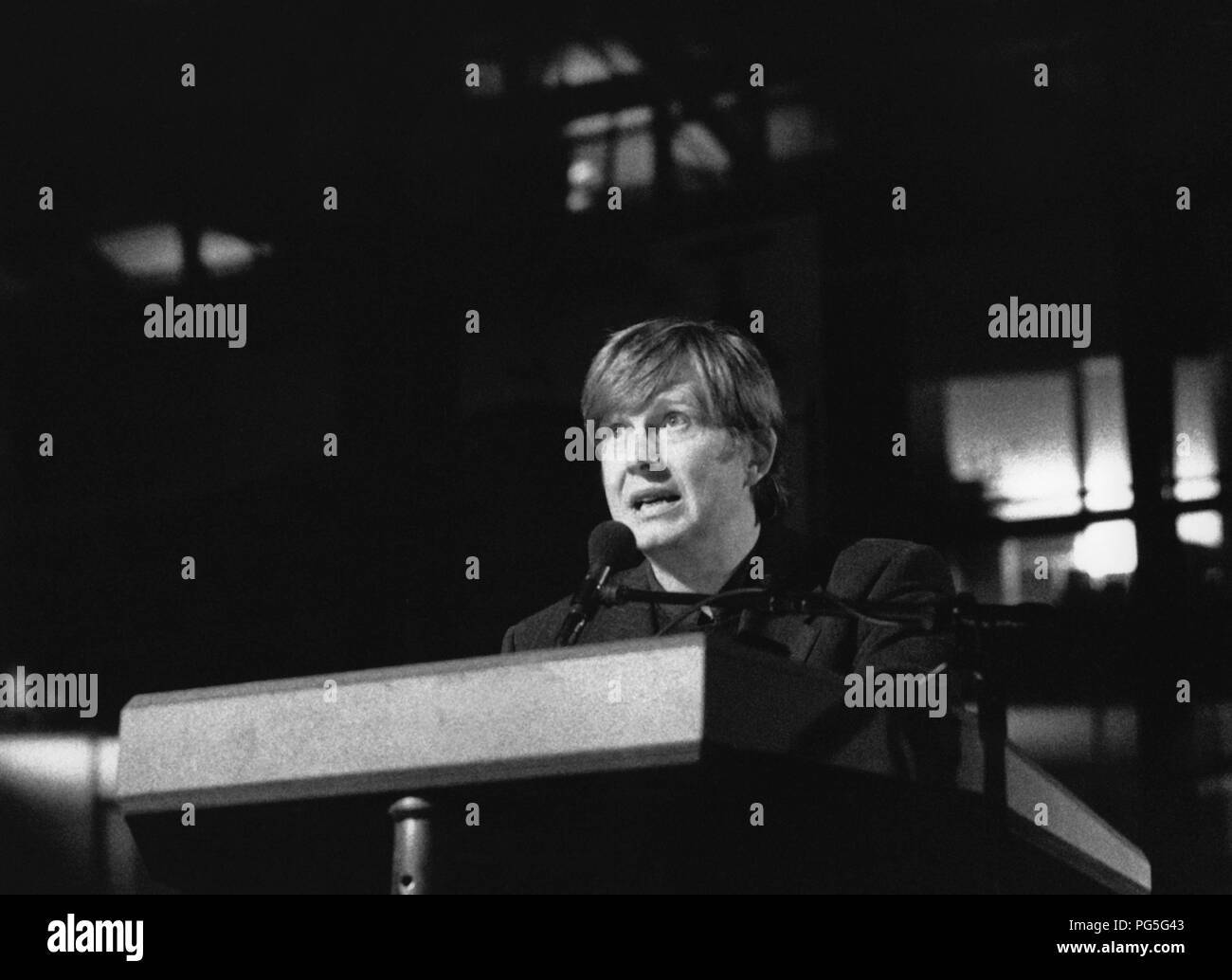 The German writer Thomas Kling 1999 Stock Photo - Alamy