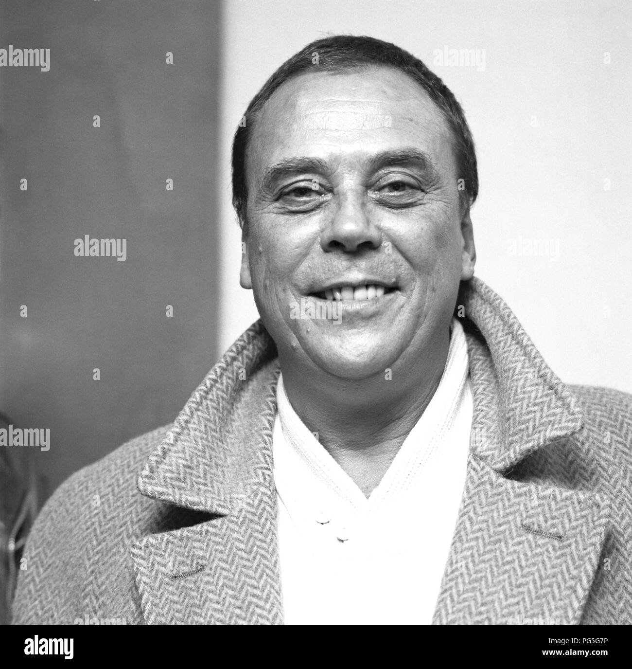 Portrait of the German artist Guenther Uecker Stock Photo - Alamy