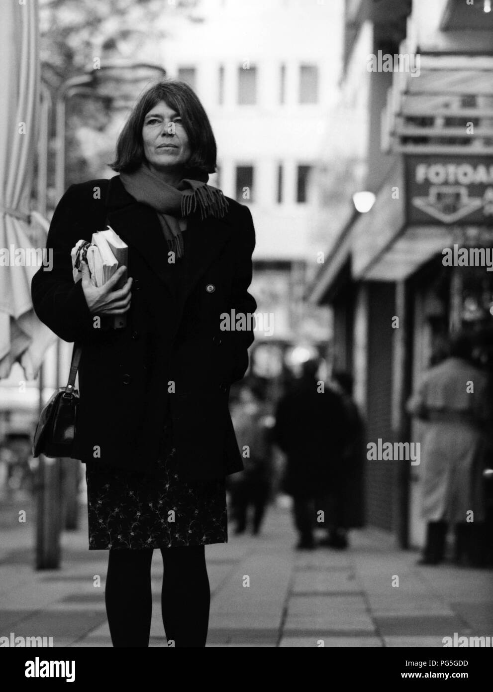 The Dutch writer Anna Enquist 2001 Stock Photo - Alamy