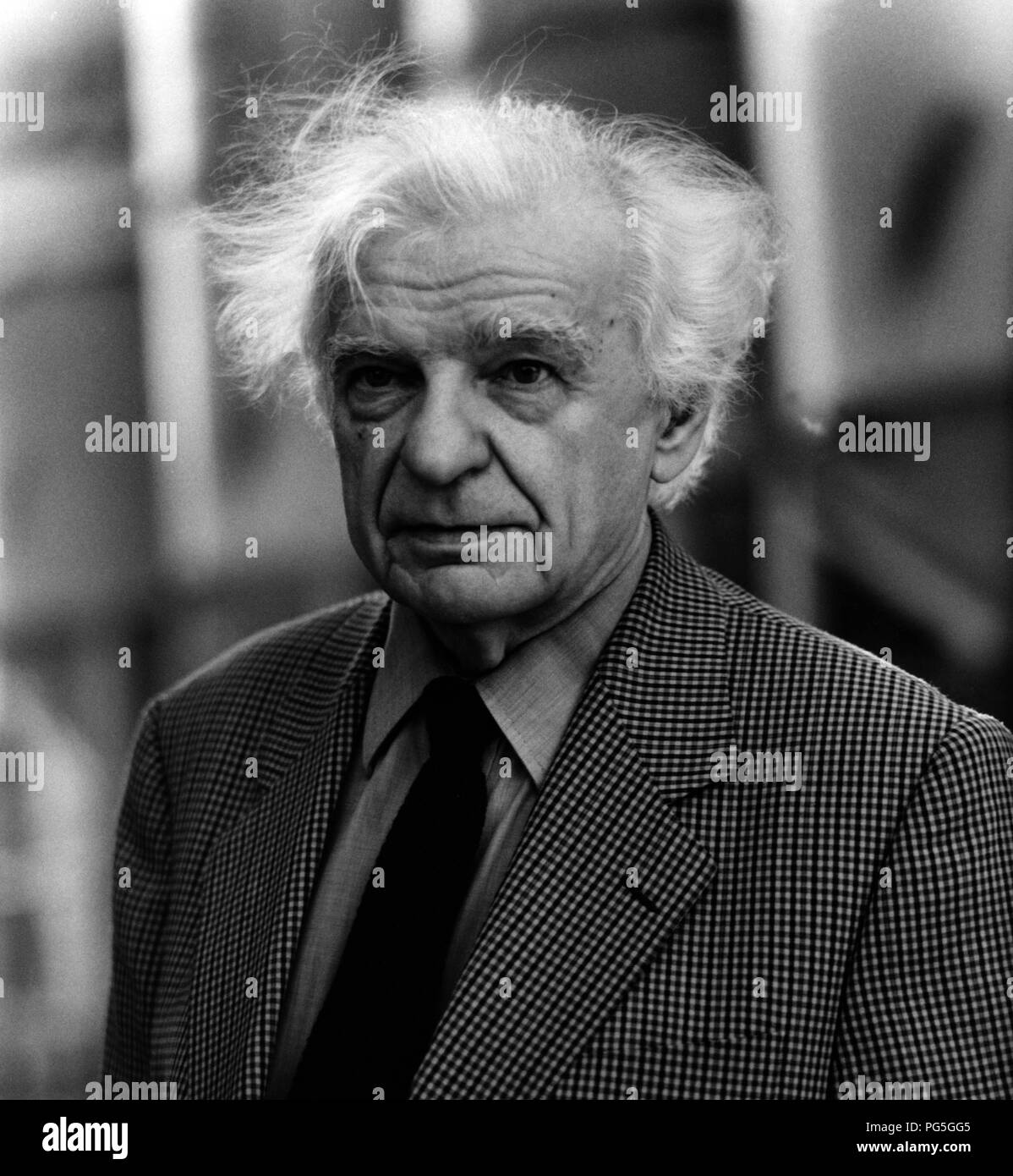 The French poet and translator Yves Bonnefoy 1998 Stock Photo - Alamy