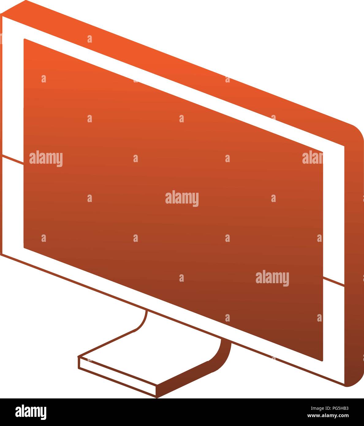 Computer screen technology red lines Stock Vector Image & Art - Alamy