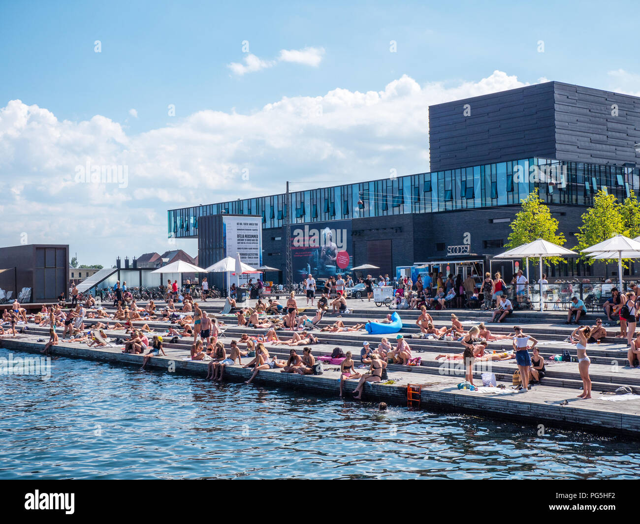 Copenhagen sunbathing hi-res stock photography and images - Alamy