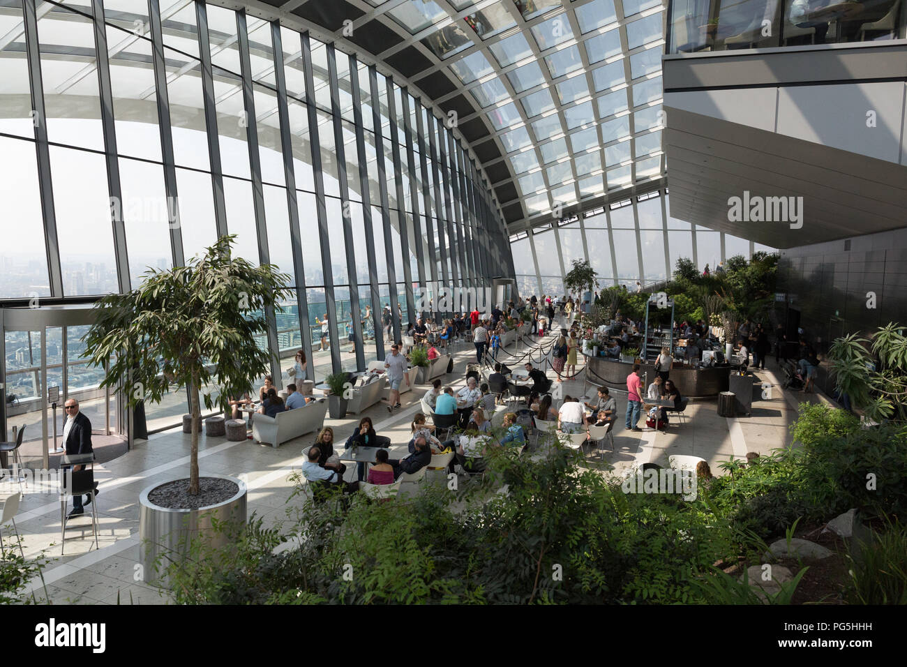 Sky garden at 20 Fenchurch Street, London Stock Photo - Alamy