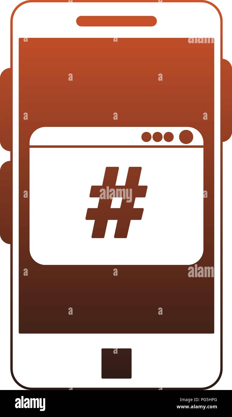 Smartphone programming code symbol red lines Stock Vector Image & Art - Alamy