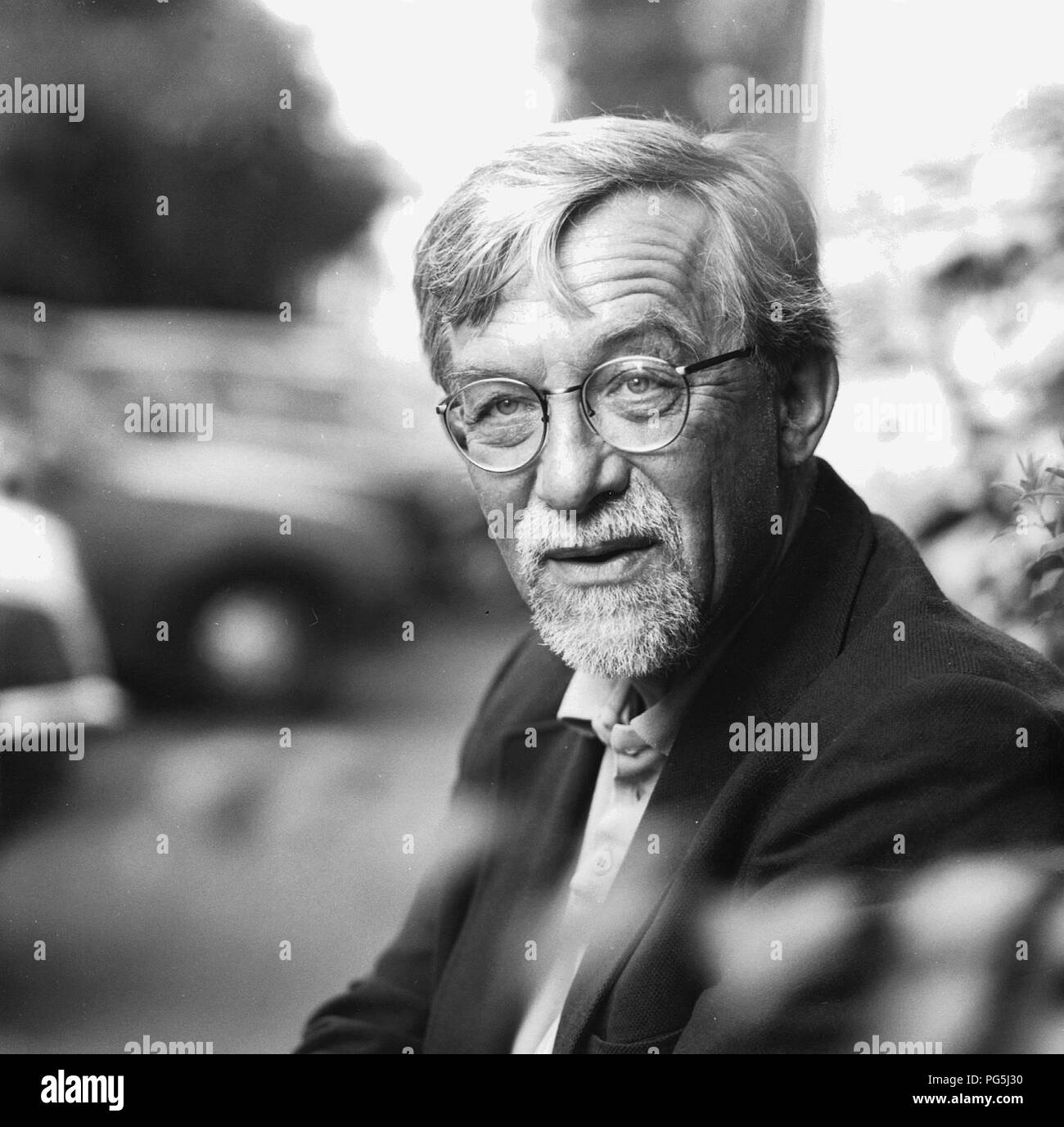 Lars Gustafsson (born 1936), Swedish-American writer Stock Photo - Alamy