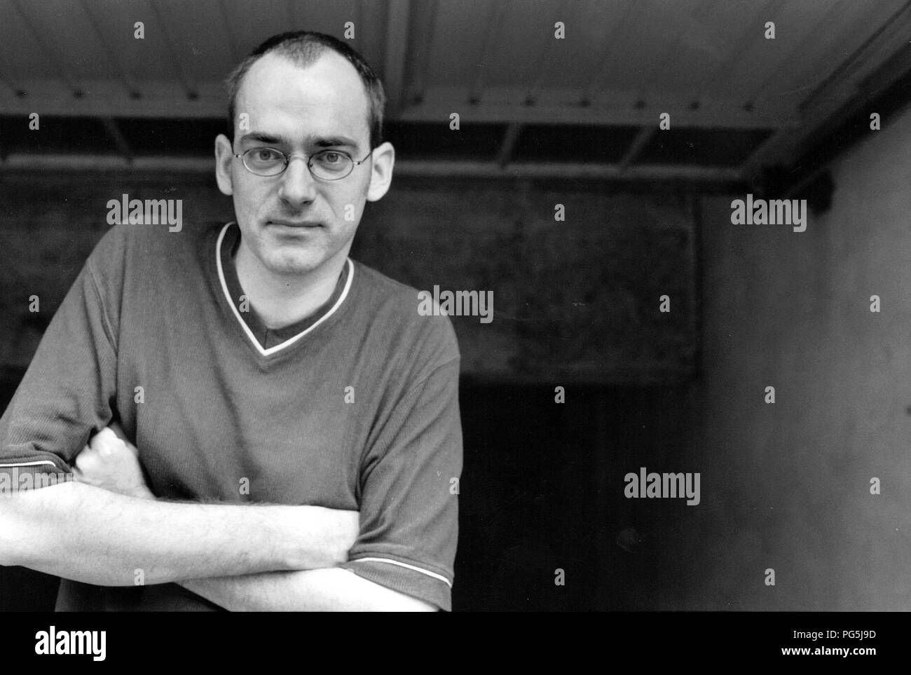 Rainer Merkel (born 1964), German writer and poet Stock Photo - Alamy