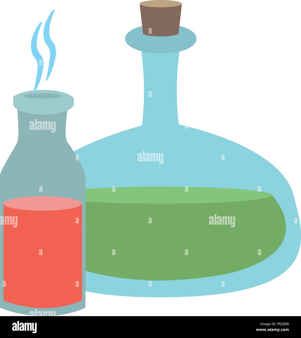 Spa oil bottles Stock Vector Image & Art - Alamy