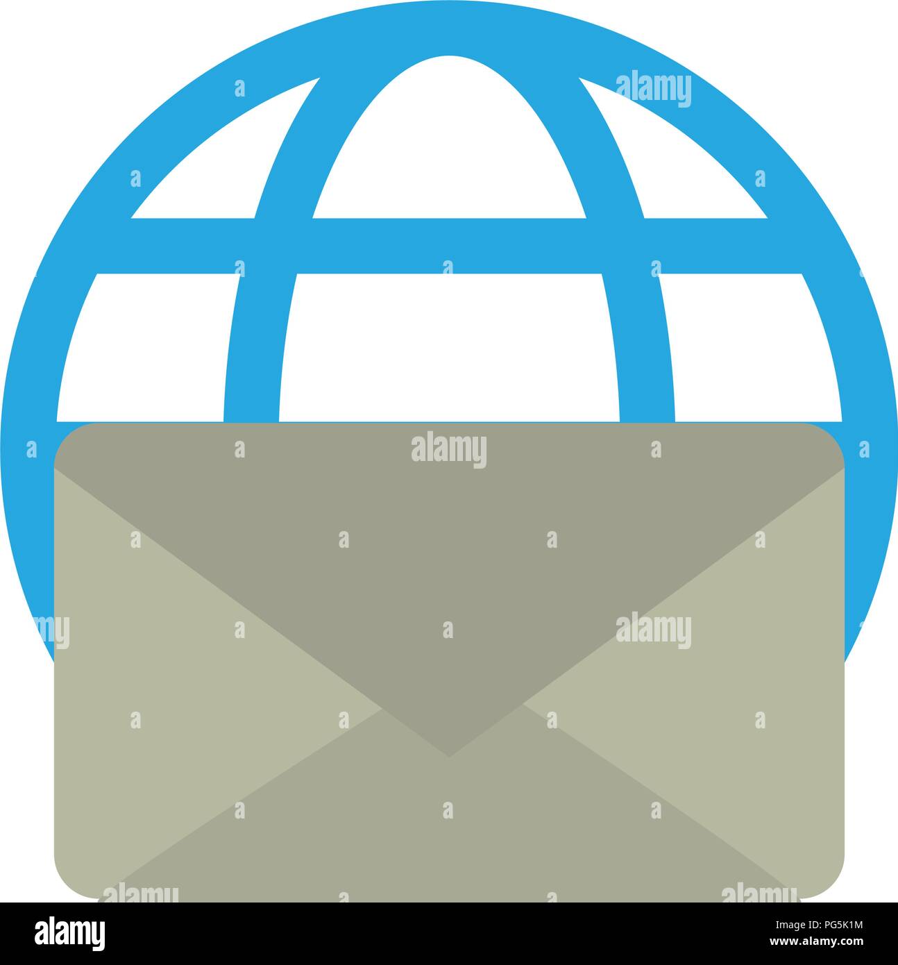 Email global communication Stock Vector Image & Art - Alamy