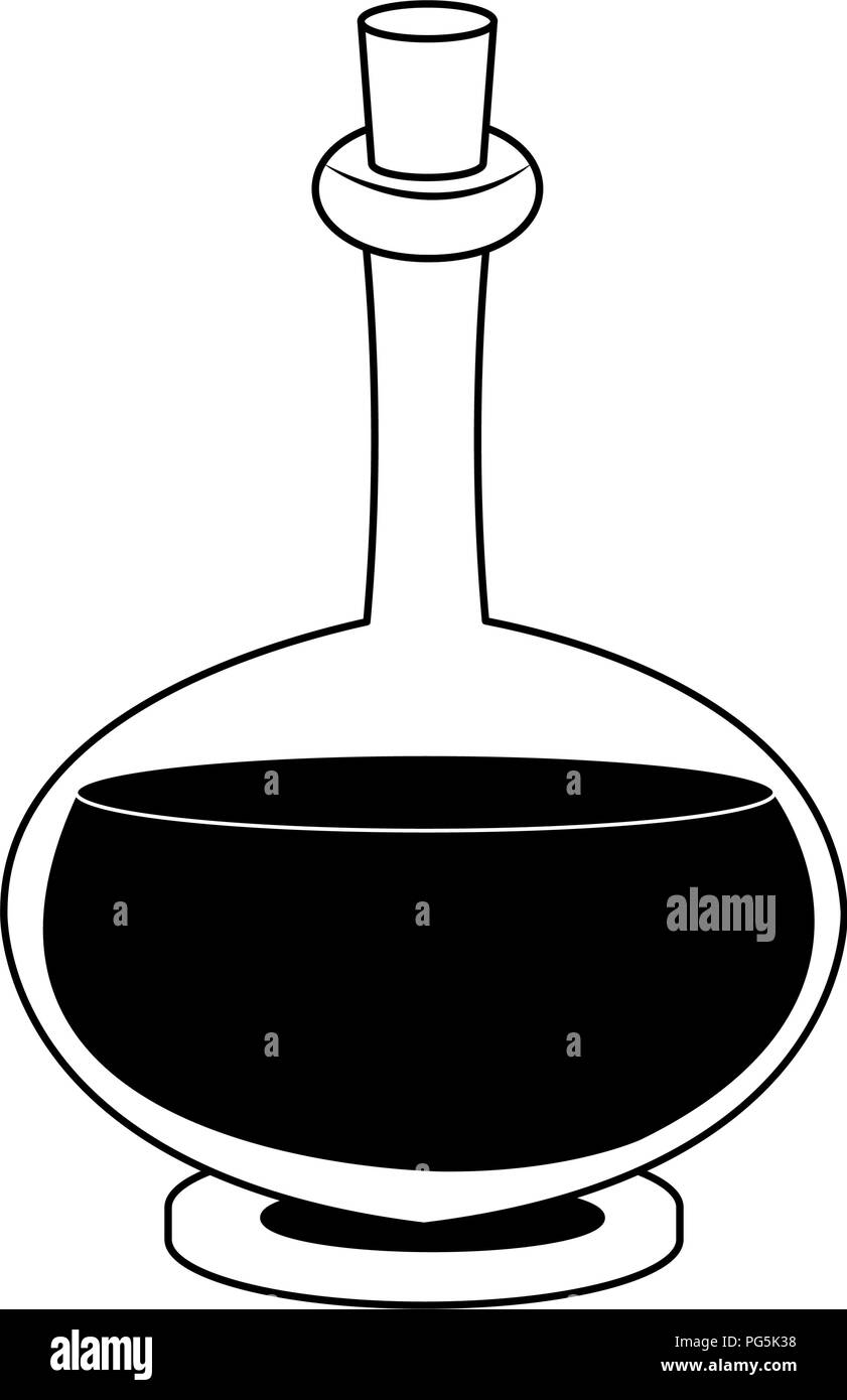 Cosmetic bottle green glass Black and White Stock Photos & Images - Alamy