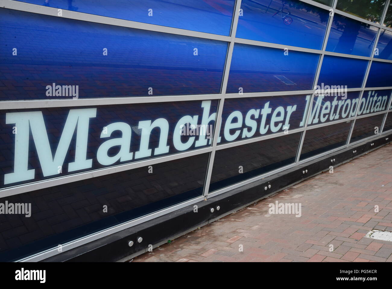Sign for manchester met university hi-res stock photography and images ...