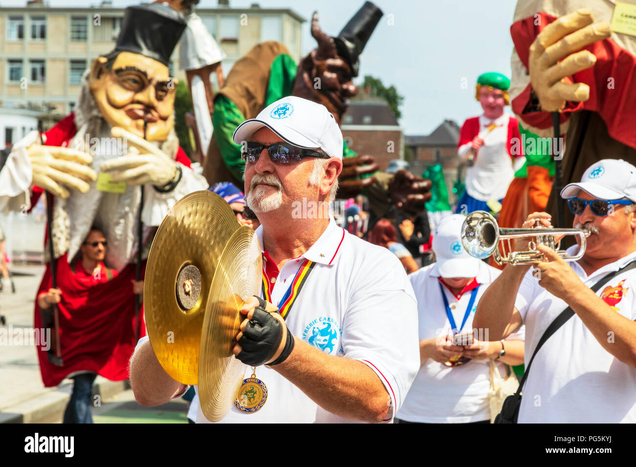Parade of the Giants, Les Fetes de Gayant, an annual festival ...