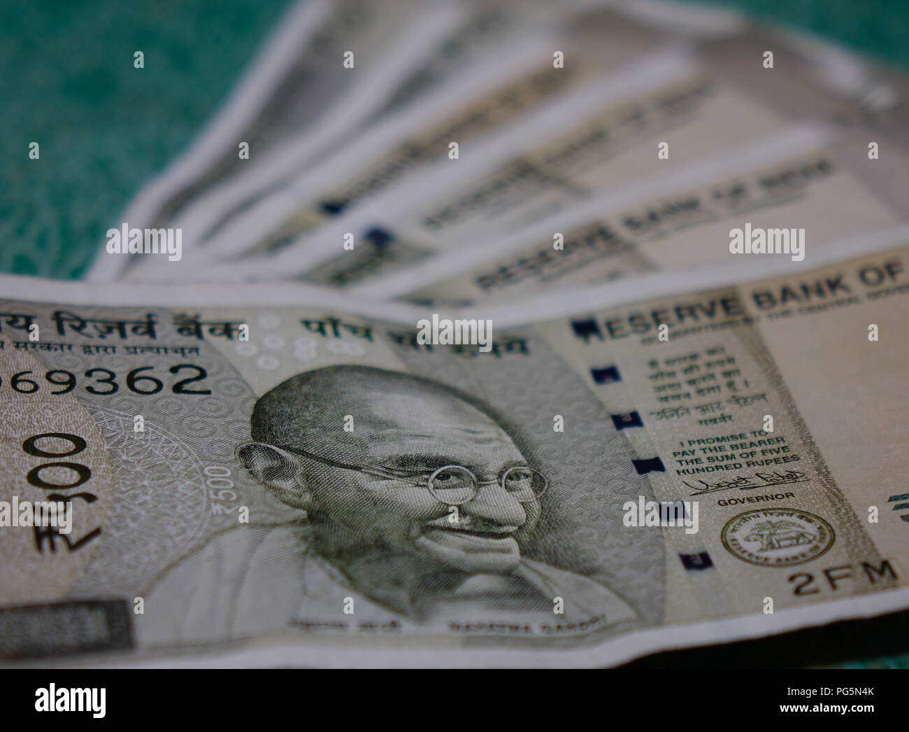 Indian currency notes of Rupees. India economy is the world sixth ...