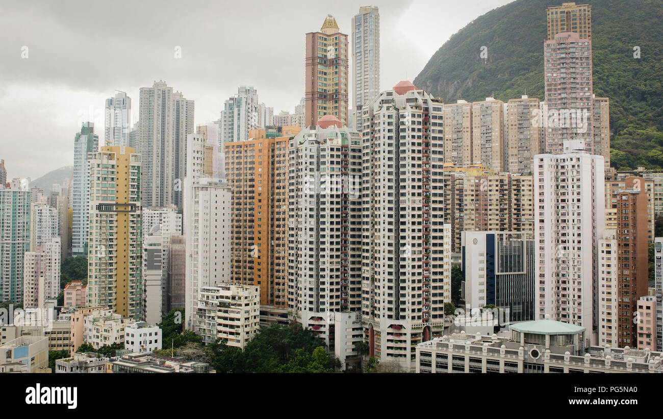 Hong Kong and Po Lin Stock Photo - Alamy
