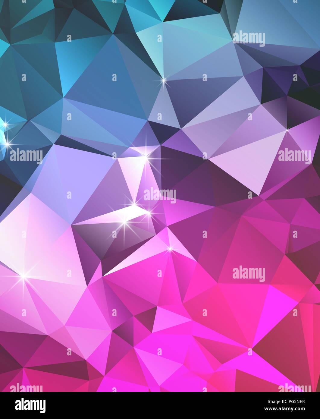 Modern pattern of geometric shapes, color triangle Stock Vector Image ...