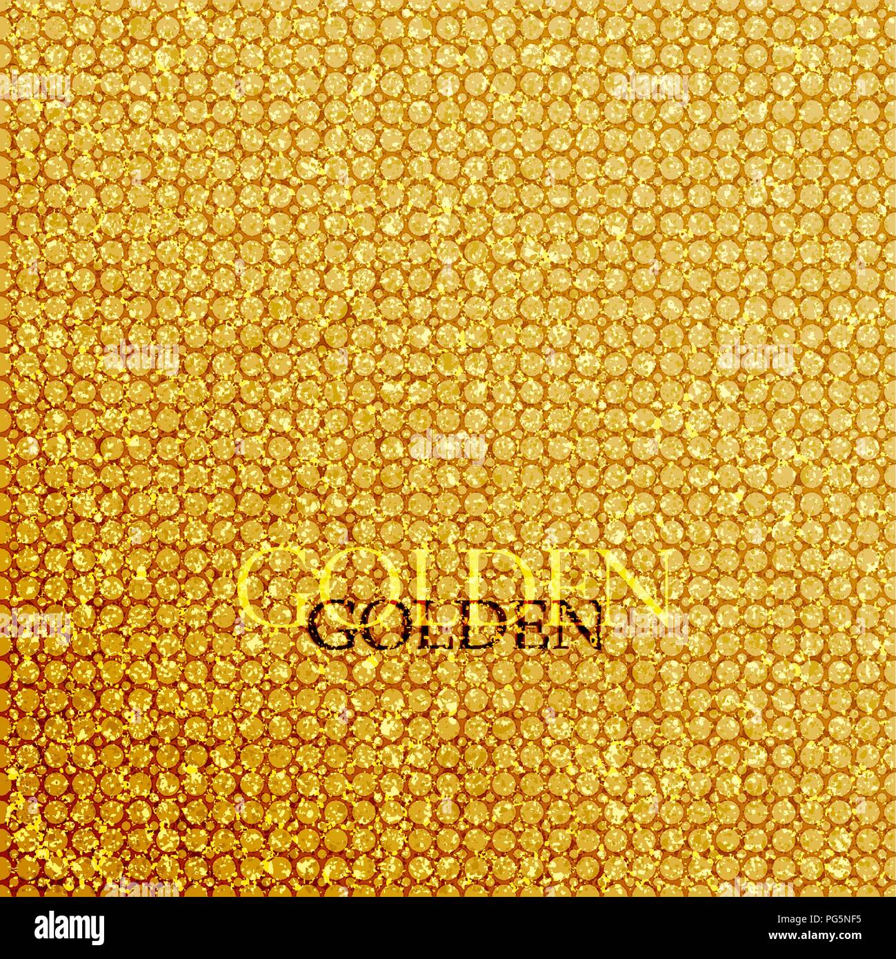 Golden yellow text Stock Vector Images - Alamy