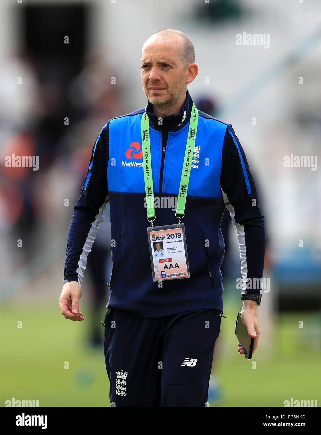 England Team Management Danny Reuben Stock Photo - Alamy