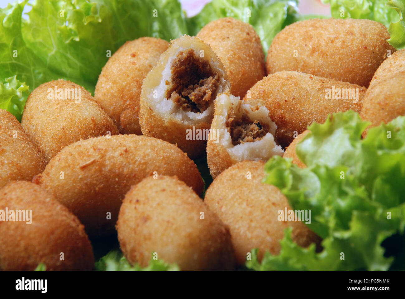 Delicious brazilian snack cassava hi-res stock photography and images ...