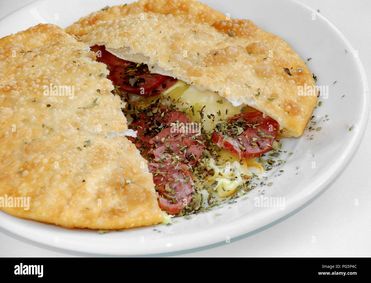 Pastel, Brazilian snack Stock Photo - Alamy