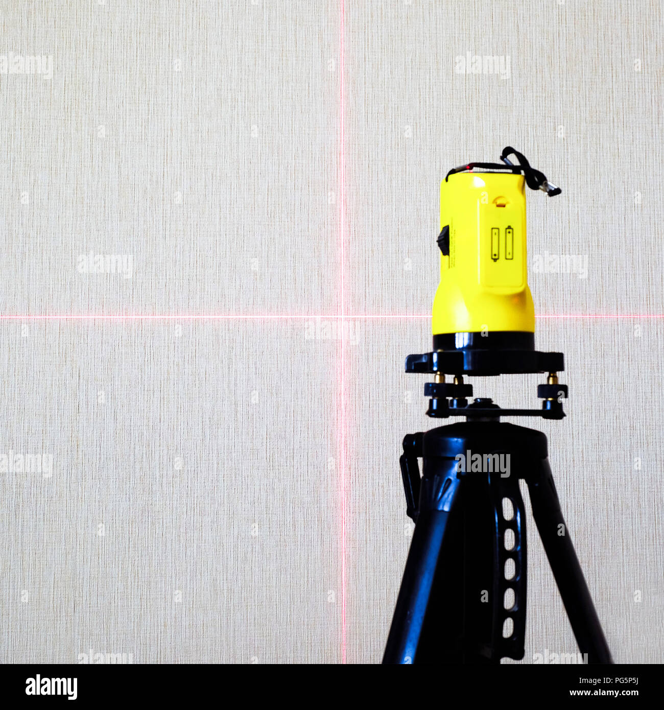Construction of the laser level. Laser level measurement for ...