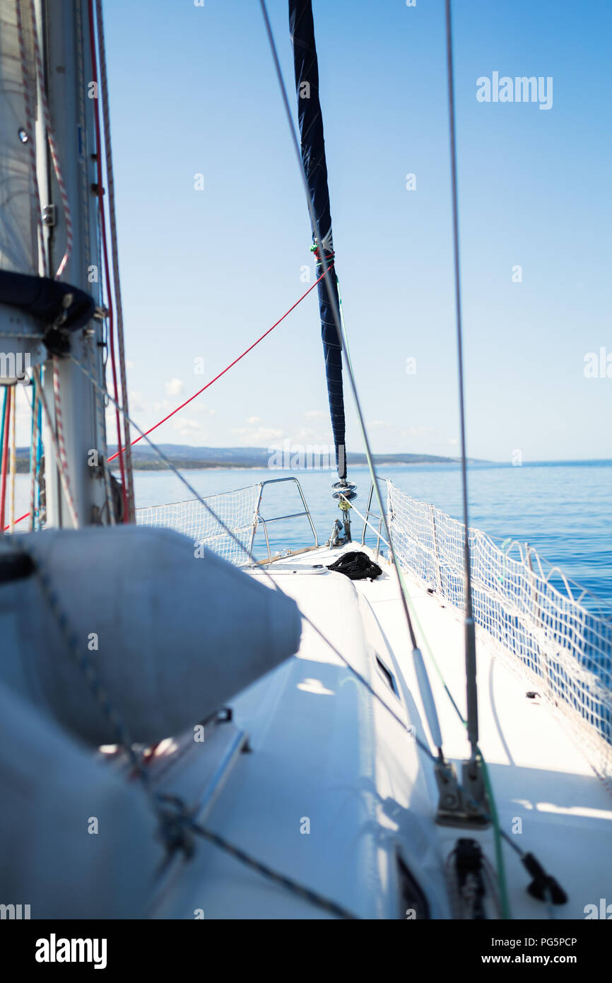 Sailing boat open sea hi-res stock photography and images - Alamy
