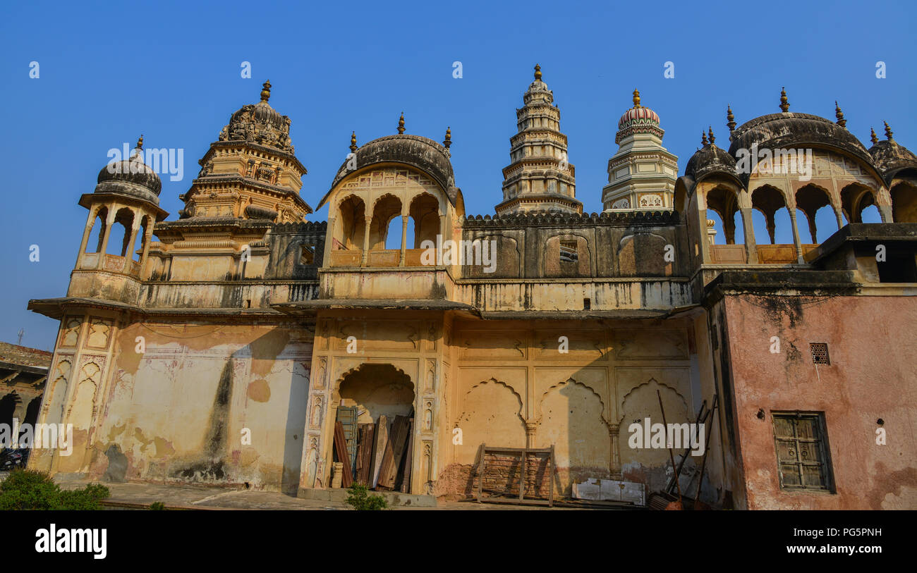Pushkar, India - Nov 5, 2017. An ancient temple in Pushkar, India ...