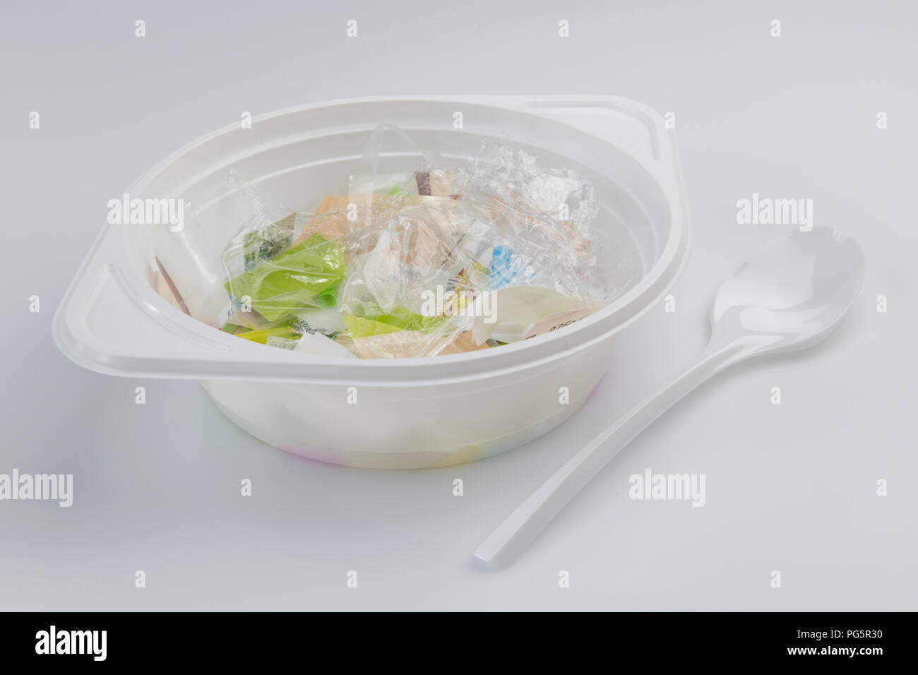 Conceptual visualization of the plastic soup problems by a plastic soup ...