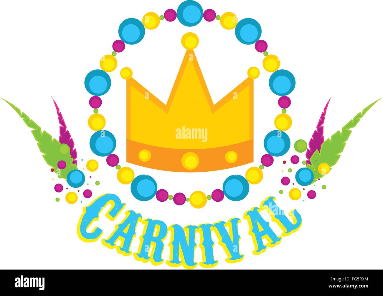 Carnival queen crown Stock Vector Images - Alamy