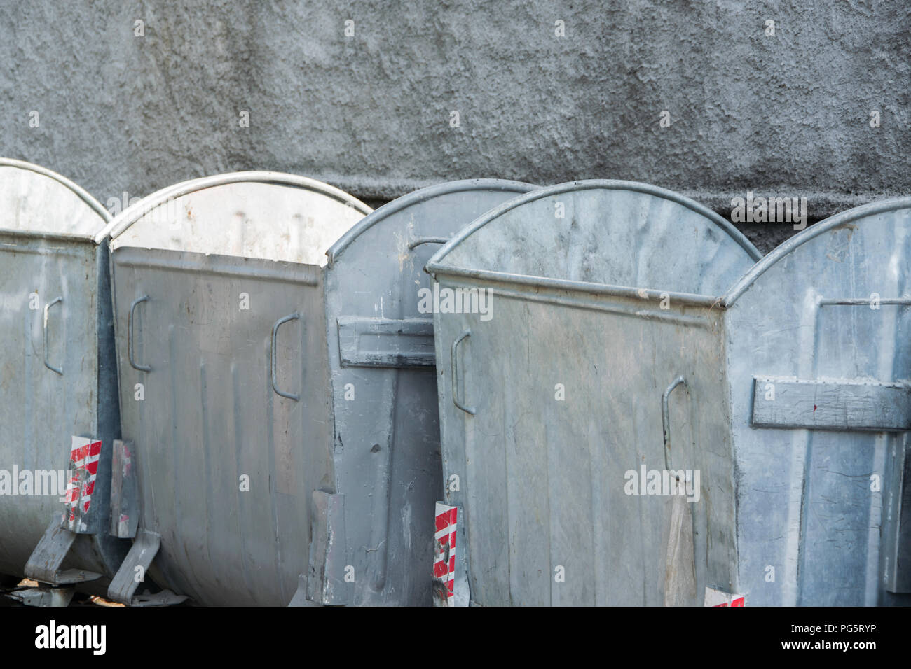 Steel Garbage Containers High Resolution Stock Photography and Images ...
