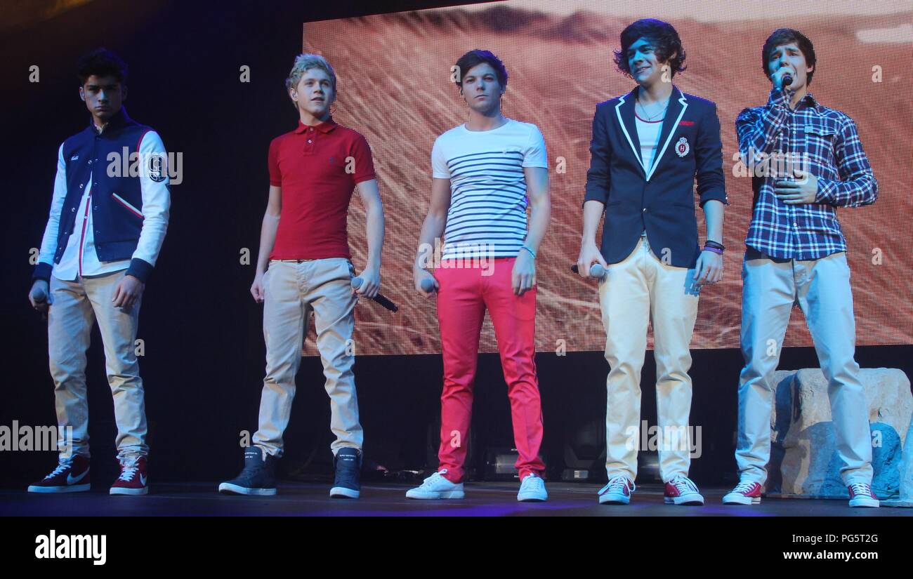 Liverpool,Uk One Direction perform at Liverpool Echo Arena as part of ...