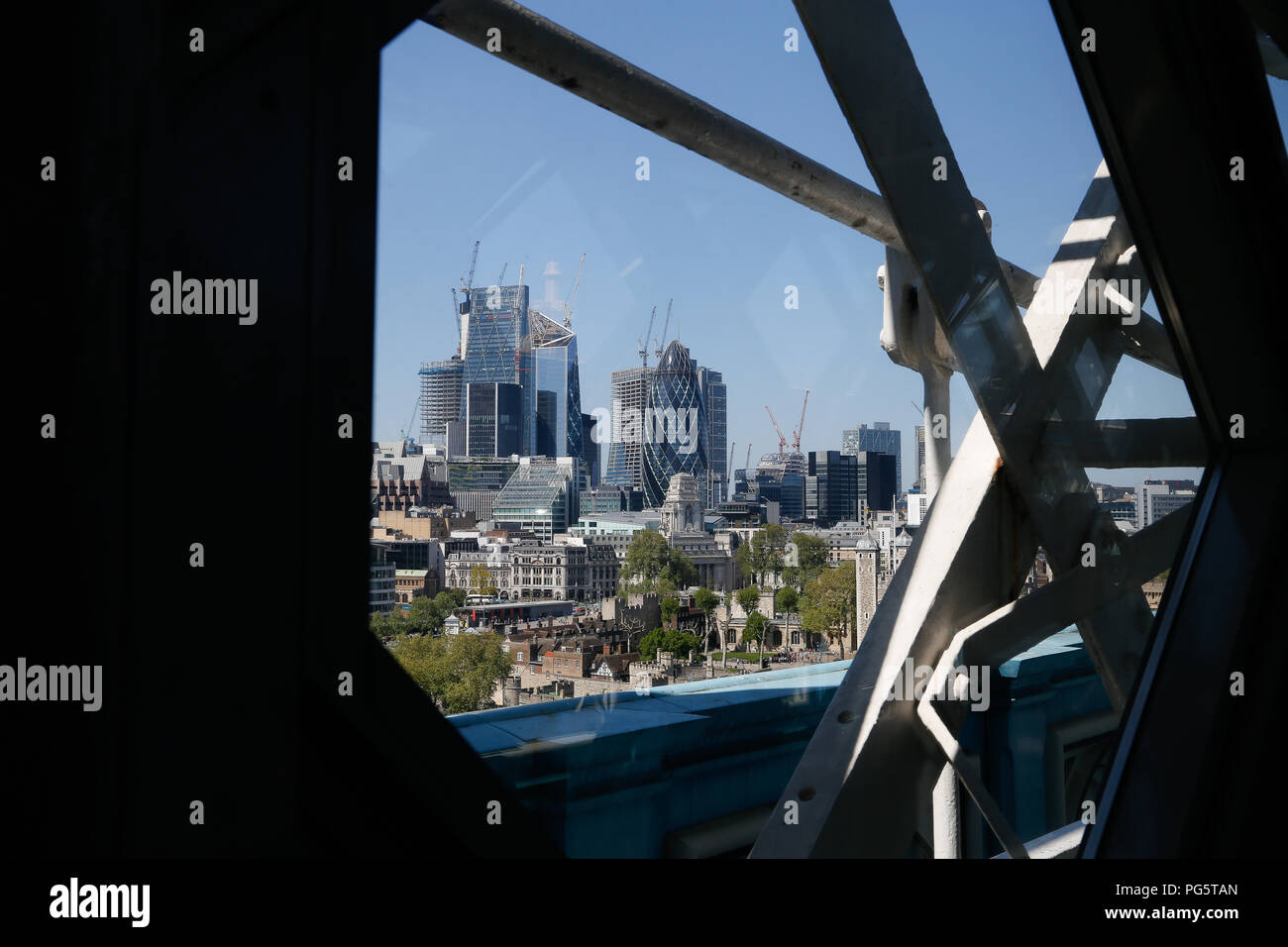View from The London Bridge Stock Photo - Alamy