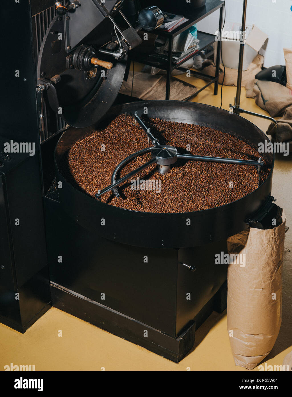 Large Coffee Roaster High Resolution Stock Photography and Images - Alamy