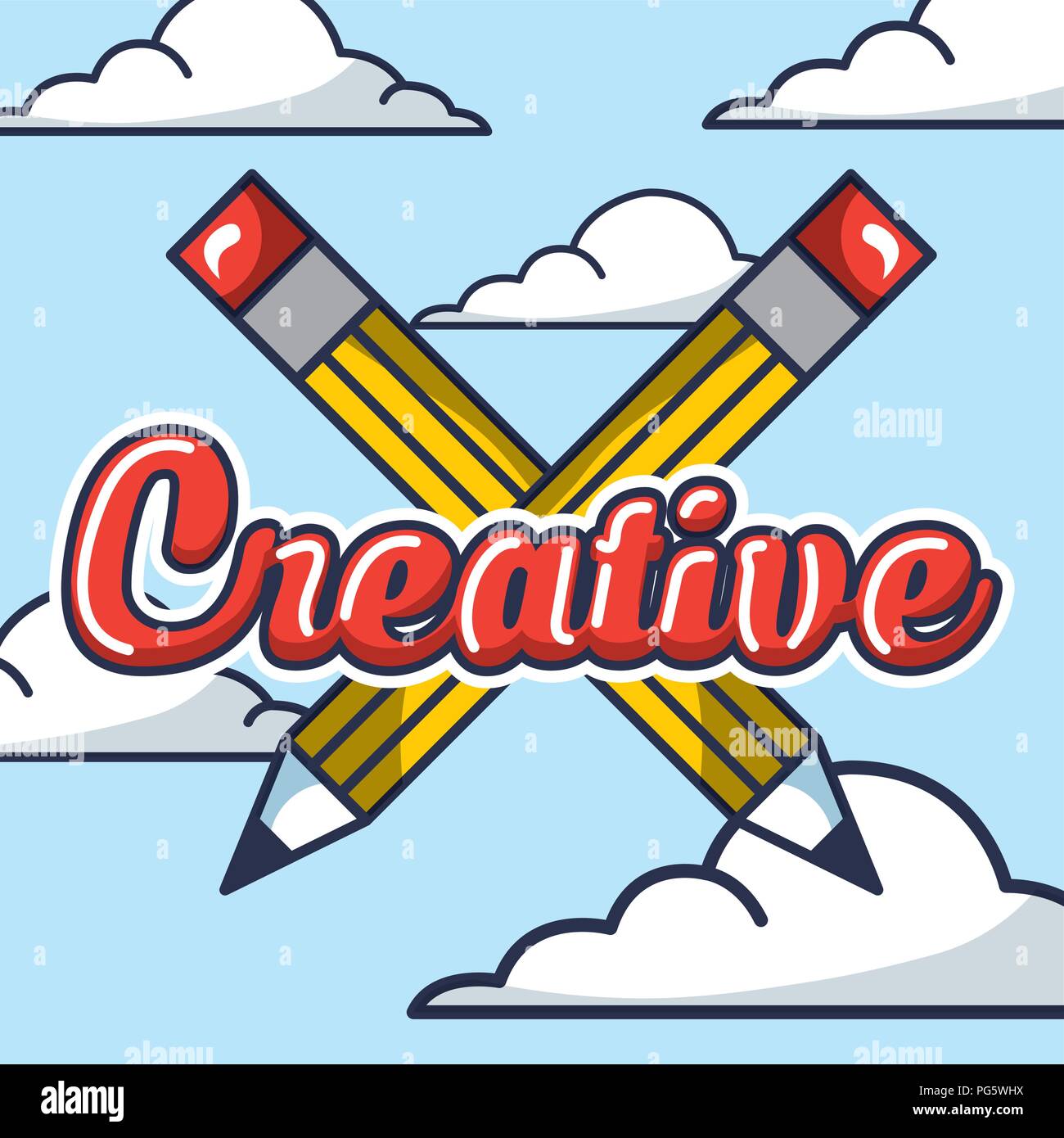 creative idea card Stock Vector Image & Art - Alamy