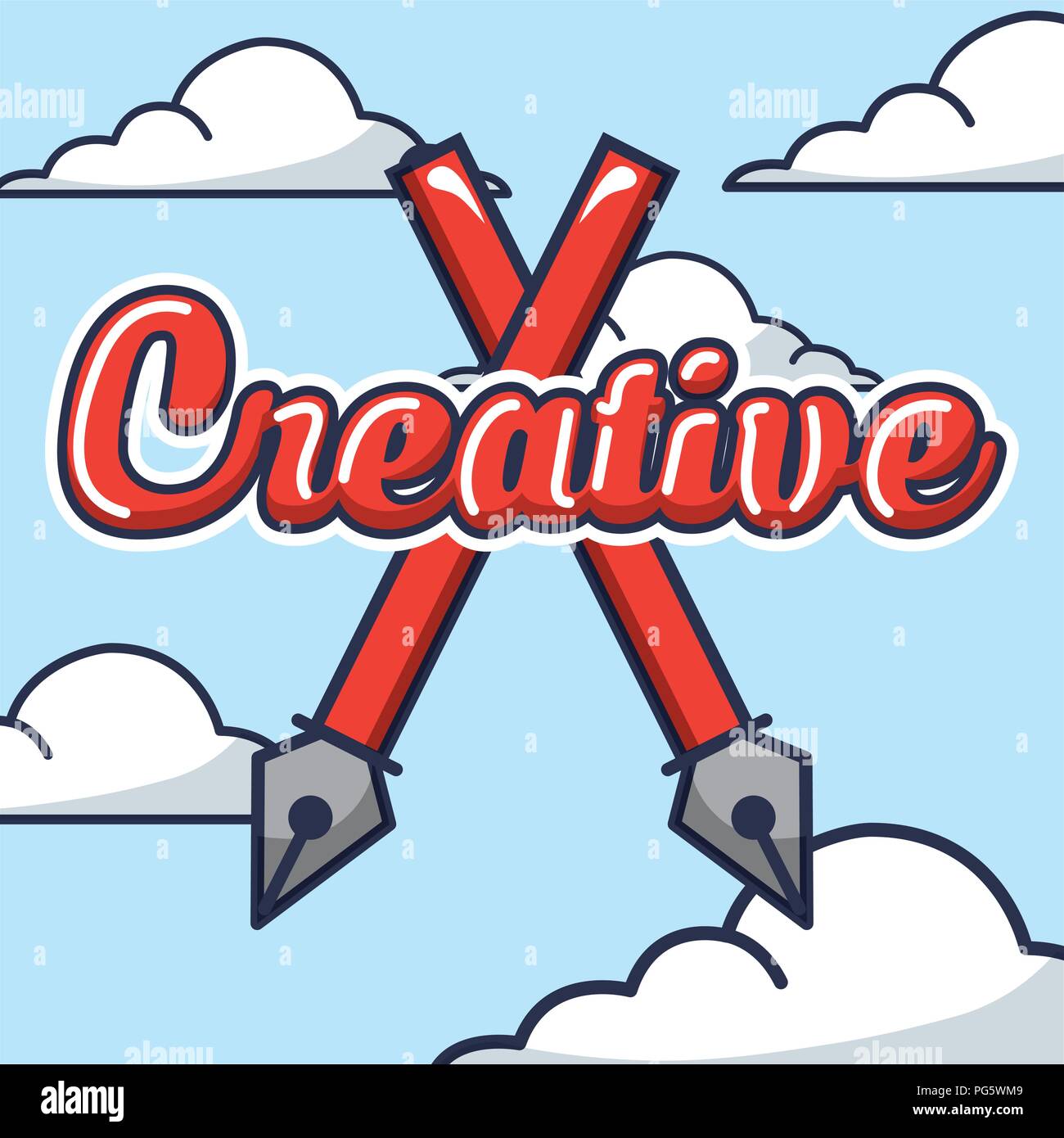 creative idea card Stock Vector Image & Art - Alamy