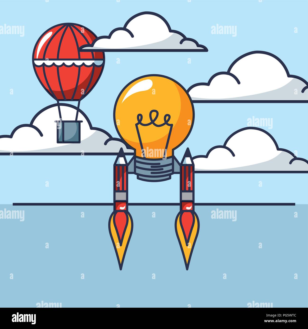 creative idea card Stock Vector Image & Art - Alamy