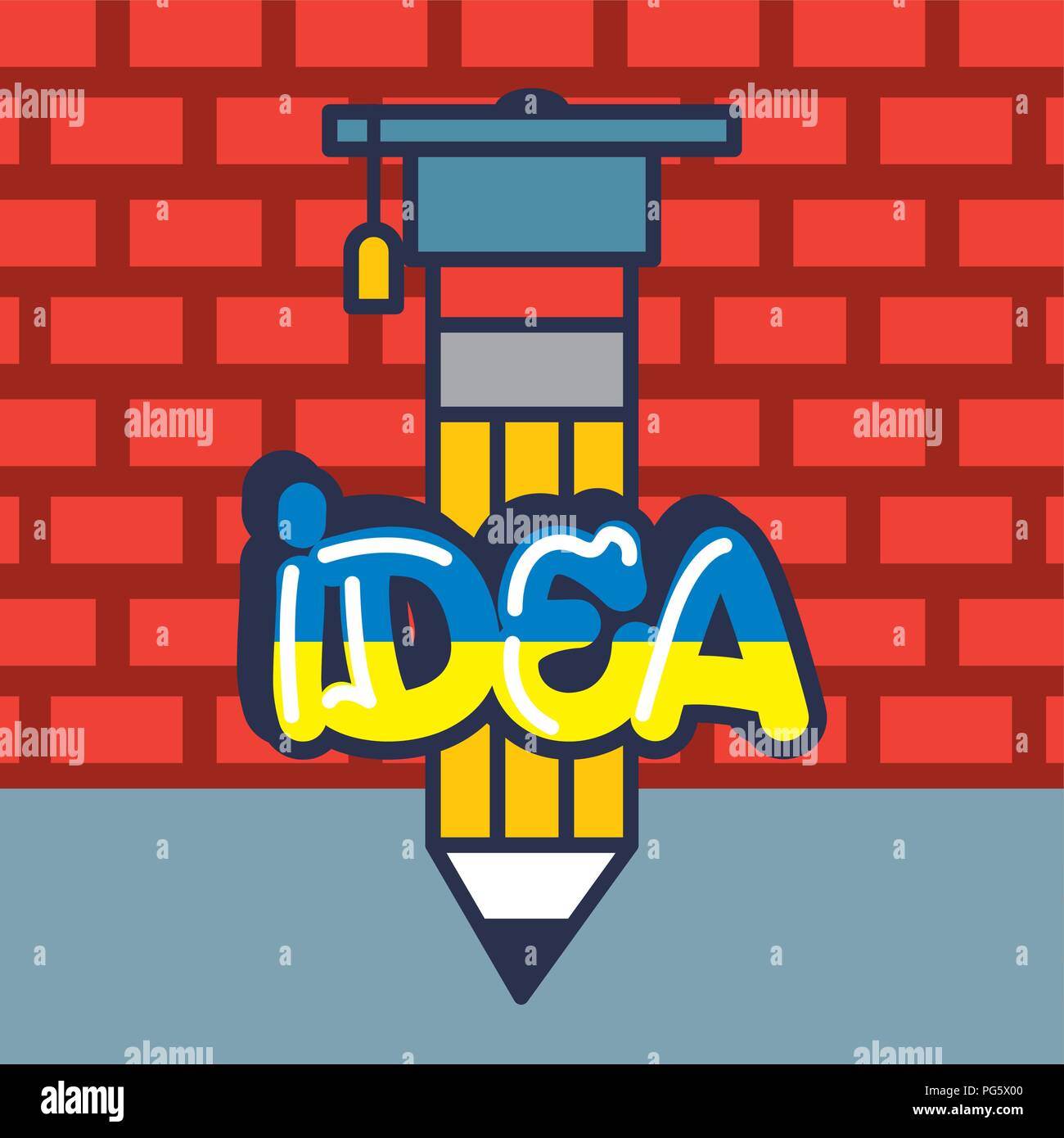 creative idea card Stock Vector Image & Art - Alamy