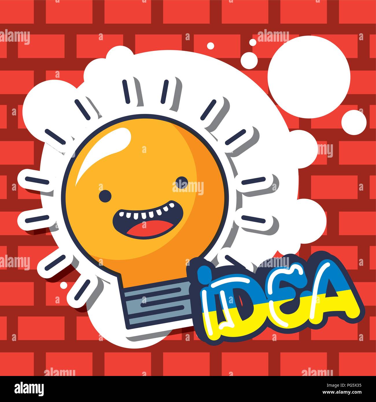 creative idea card Stock Vector Image & Art - Alamy