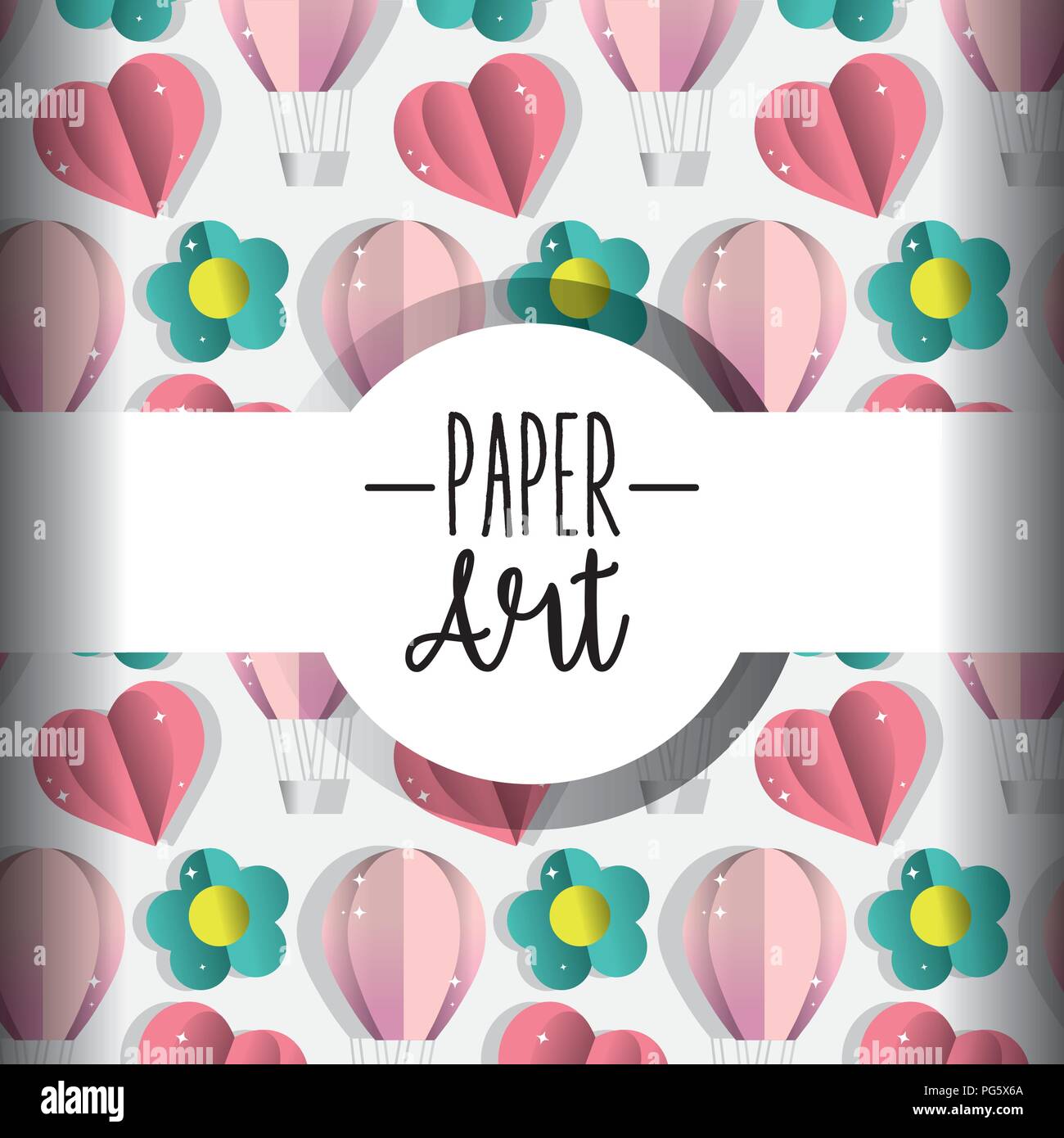 Paper art background Stock Vector Image & Art - Alamy