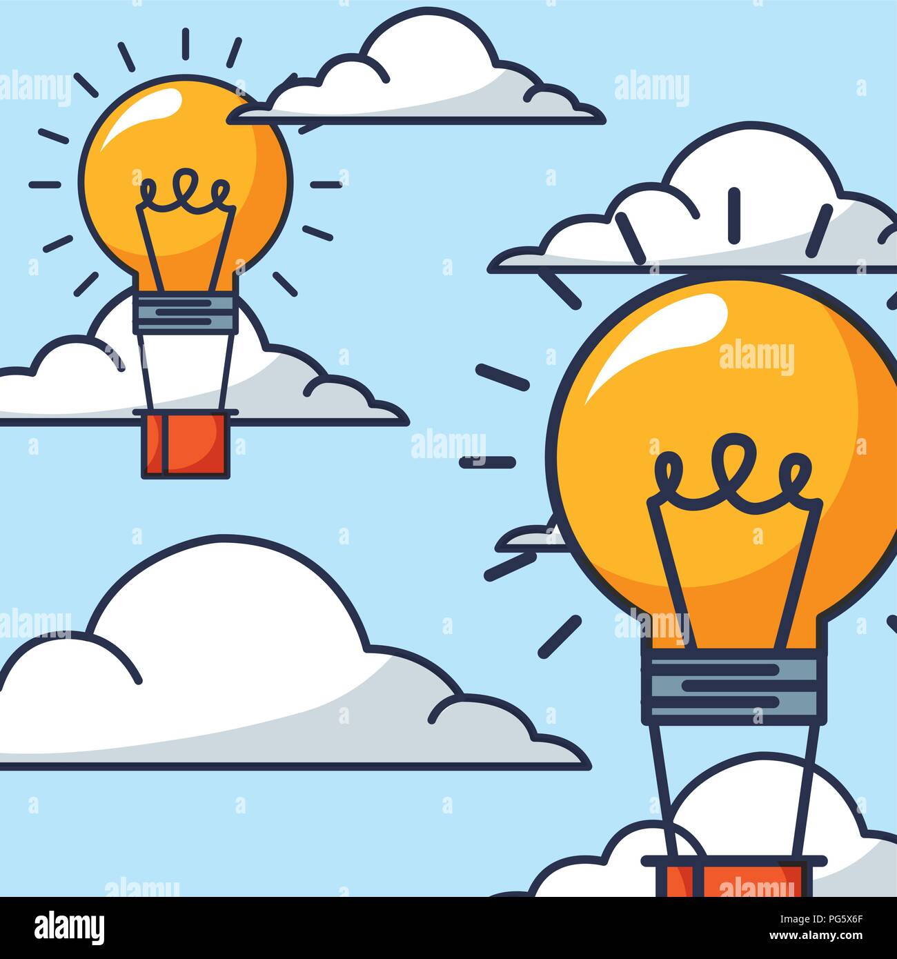 creative idea card Stock Vector Image & Art - Alamy