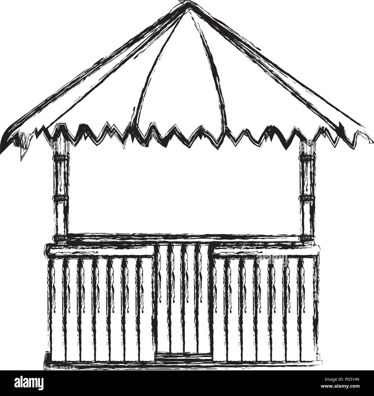 Primitive architecture Stock Vector Images - Alamy