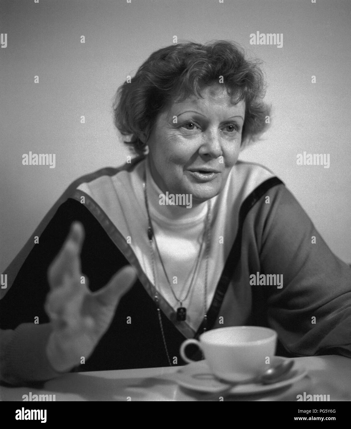 Eva Zeller, a German writer Stock Photo - Alamy