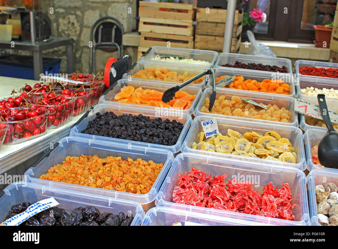 French Street Market Stock Photo - Alamy