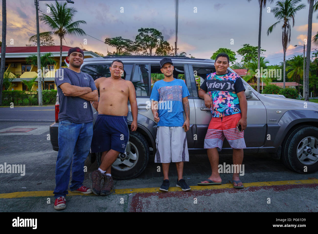 Local residents, Costa Rica Stock Photo - Alamy