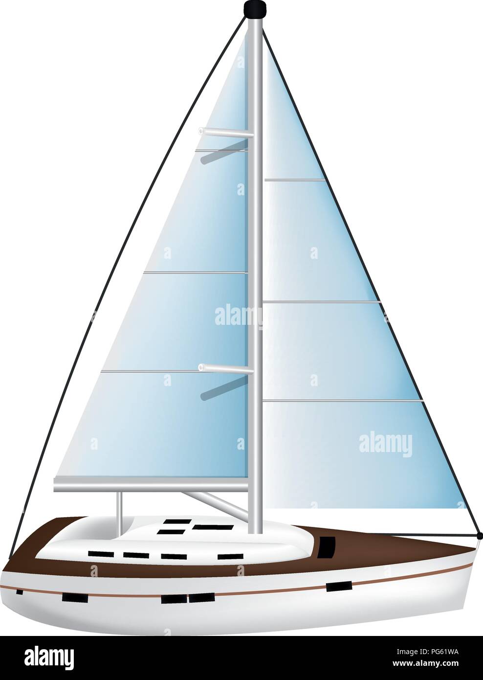 wood sailboat sea transport direction Stock Vector Image & Art - Alamy