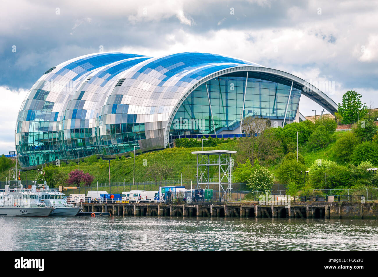 The Sage Centre in Gateshead, England, UK Stock Photo - Alamy