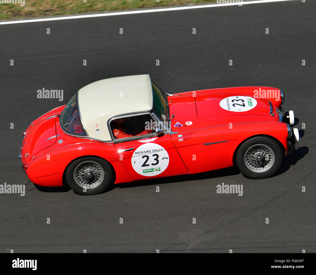 Nils Fredrik Nyblaeus, Jeremy Welch, Austin Healey 3000 Mk1, Plateau 3 ...